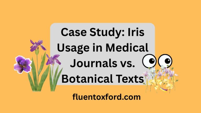What’s The Plural Of Iris? Explanation With Examples