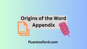 Appendices Or Appendixes? Clarifying Usage